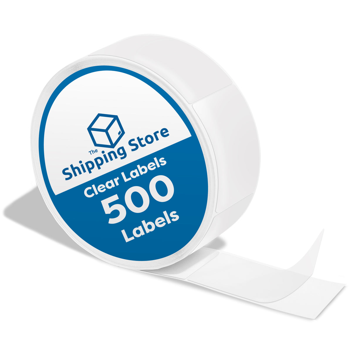 The Shipping Store 1" X 2" Clear Stickers - 500 Total Protective Label ...